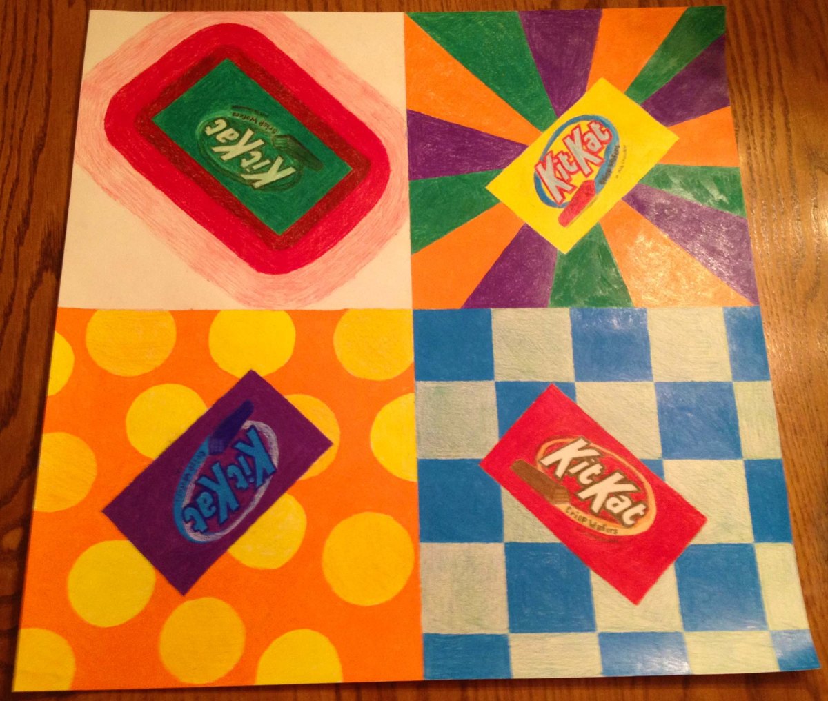 Kit Kat Color Schemes | Joyce Langman's Portfolio